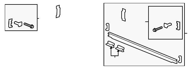 2007-2014 GM Side Rail 25839837 | GM Parts Center