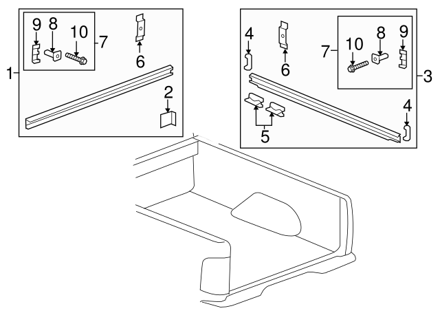 2007-2014 GM Mount Kit Nut 15793832 GM | GMPartsDirect.com