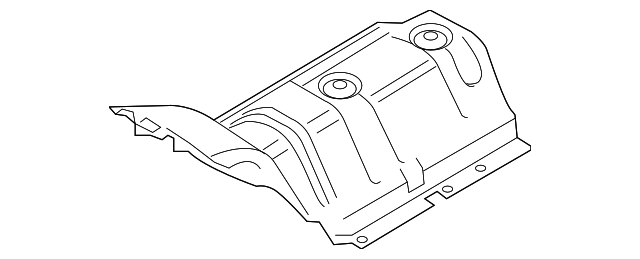 2020-2021 Kia Telluride Under Cover - Passenger Side (RH) 84227-S9000 ...