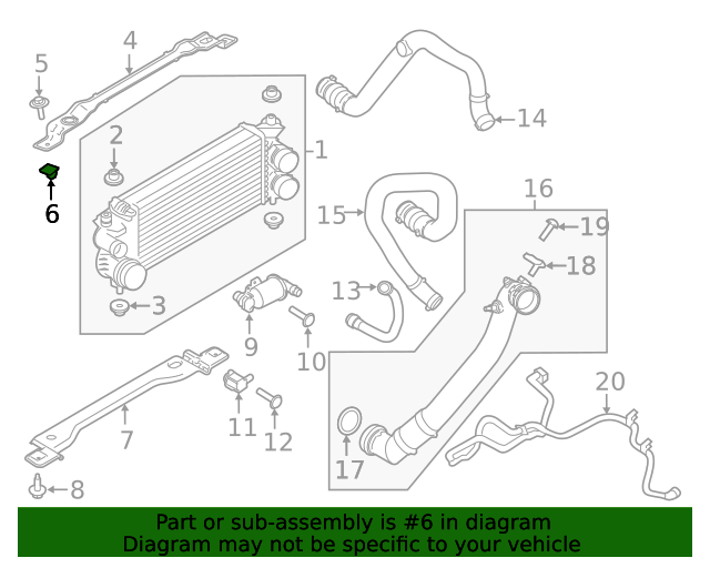 2015-2020 Ford Heat Shield Nut -N803714-S439 | QuirkParts