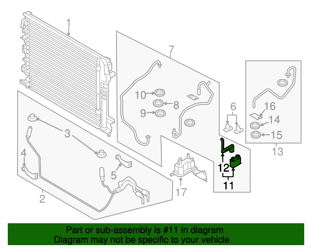 2011-2021 Ford Automatic Transmission Oil Cooler Control Valve BT4Z ...