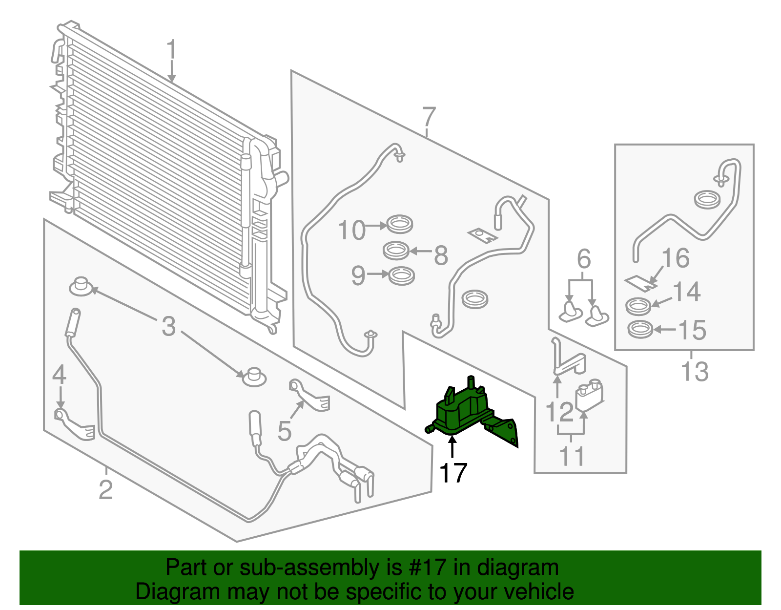 G2GZ-7A095-A - 2015-2018 Ford - Trans Cooler | My Ford Parts