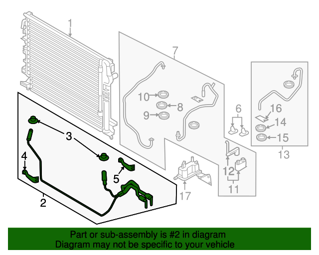F2GZ-7R081-G - Inlet Tube 2015-2018 Ford | Group 1 Auto Parts