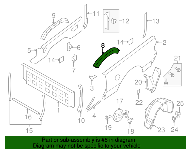 Wheelhous 68106088ac | TascaParts.com