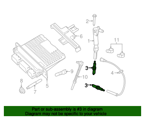 2010-2022 Ford Spark Plug CYFS-12-FPX | TascaParts.com