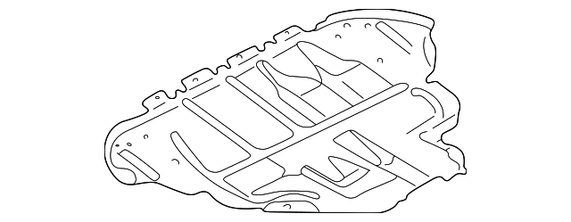 8N0-825-235-L - Under Cover 2000-2006 Audi | Audi OEM Parts