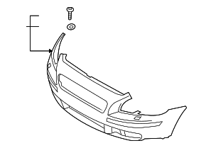Genuine Bumper Cover for 2005-2007 Volvo | Part# 39991834 | Over 30% ...