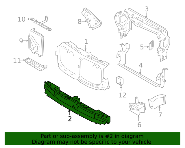 Genuine BMW 51-74-5-A29-C41 | Radiator Shutter Assembly | FREE Shipping ...