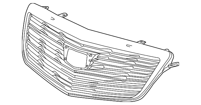 2015-2019 Cadillac ATS Front Grille 22879627 GM | GMPartsDirect.com