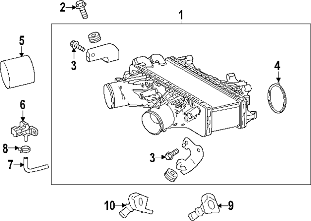 2022-2024 Toyota Connector 16891-F4010 | OEM Parts Online