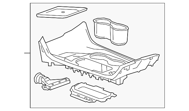 2018-2021 Chevrolet Traverse Trim Plate 84374960 | GM Parts Center