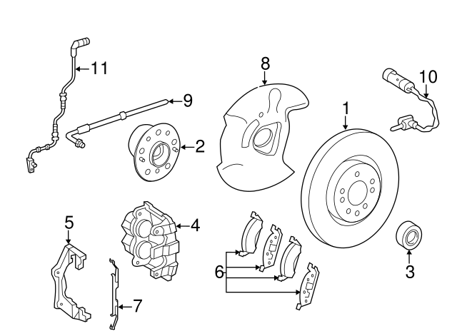 164-423-05-23 - Bracket 2007 Mercedes-Benz R 63 AMG® | Mercedes-Benz ...