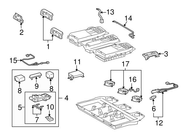 90982-11046 - Multi-Purpose Fuse - 2006-2007 Toyota Highlander | OEM ...