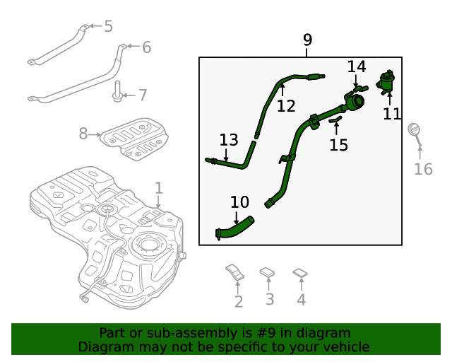 31030-R5500 - Filler Neck 2021-2023 Kia Sorento | Kia.Parts Store