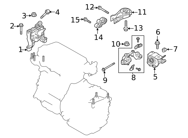 2017-2023 Mazda Side Mount K156-39-060 | RealMazdaParts.com