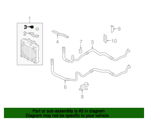 17117575250 - 2009-2019 BMW Oil Cooler Assembly Damper (17-11-7-575-250 ...