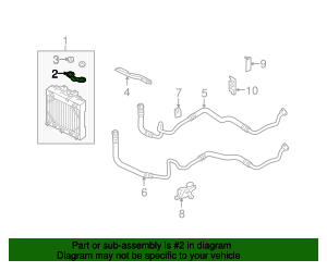 17117575253 - 2009-2019 BMW Oil Cooler Assembly Bracket (17-11-7-575 ...