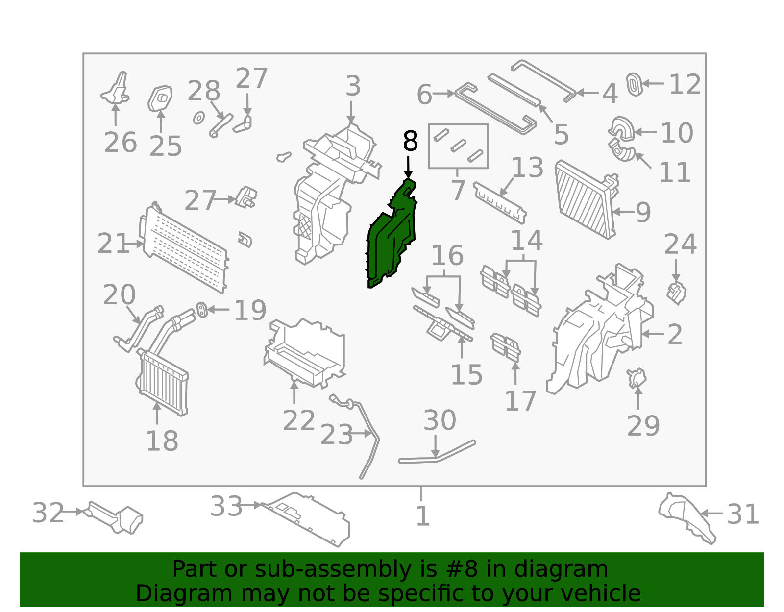 97206-P2011 - High-Quality Case Assembly for 2021-2023 Hyundai Santa Fe ...