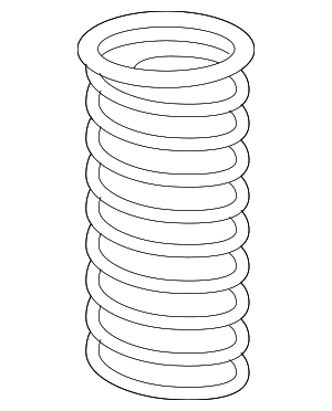 2004-2008 Porsche 911 Coil Spring 996-343-531-95-504 | Sunset Porsche Parts