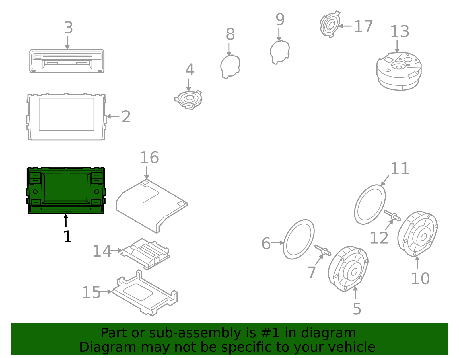 2021-2024 Volkswagen 2021-2024 Volkswagen - Display System 3CN-035-869 ...
