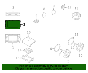 2018-2024 Volkswagen Display System 5NN-919-605-C | VW Direct Auto Parts