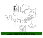 2019 Mazda CX-5 Vacuum Pump O-Ring SH01-18-WC2 | Original Mazda Parts