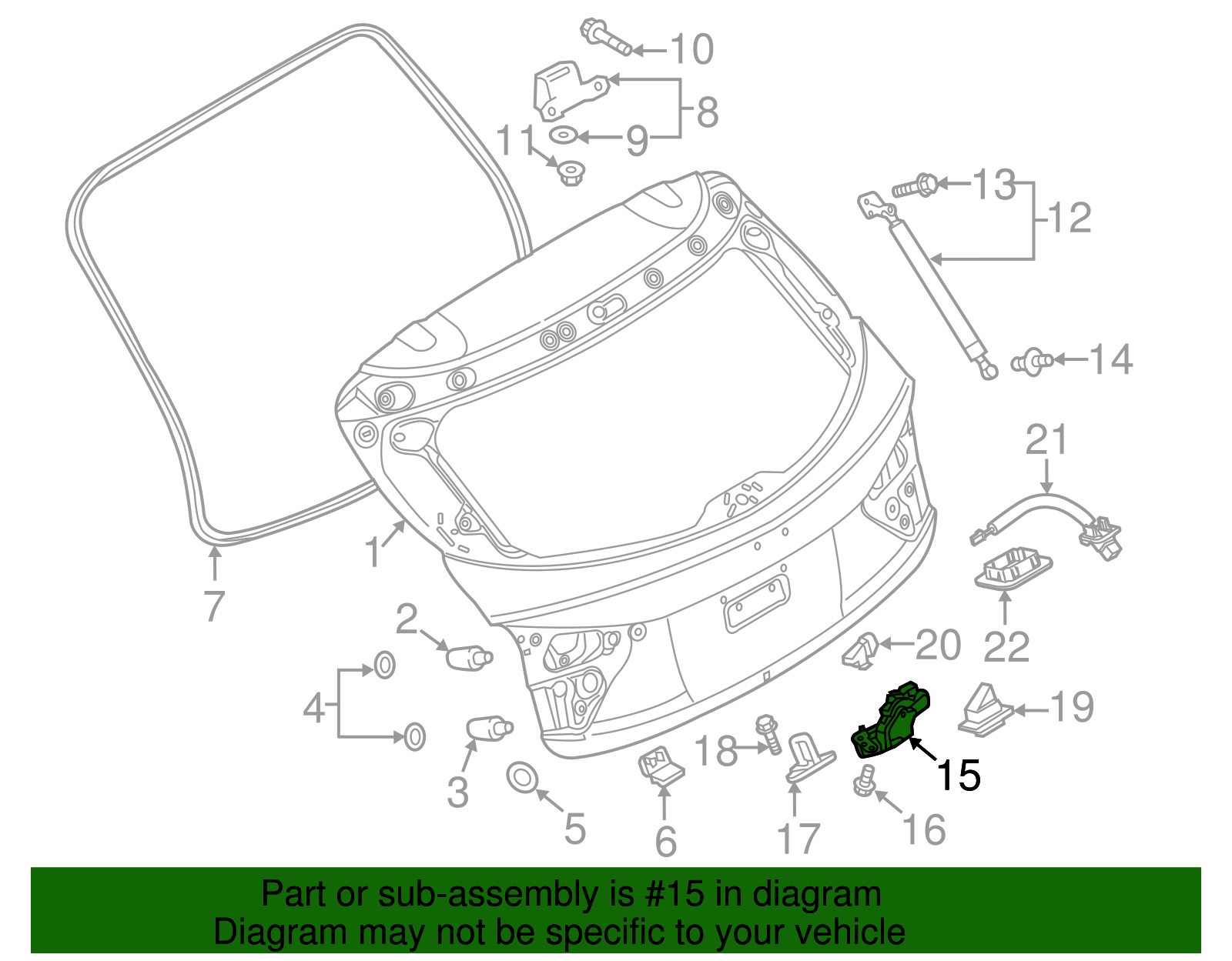 G33M-62-310B - 2010-2024 Mazda - Lock Actuator | Mazda Part Direct