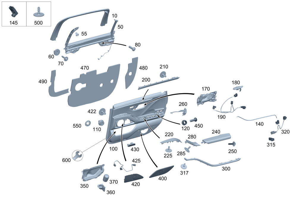 223-900-22-29 - Control Unit, Complete 2021-2025 Mercedes-Benz ...
