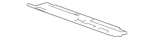 2020-2023 Cadillac Lower Radiator Air Baffle 84767446 | GMPartsDirect.com