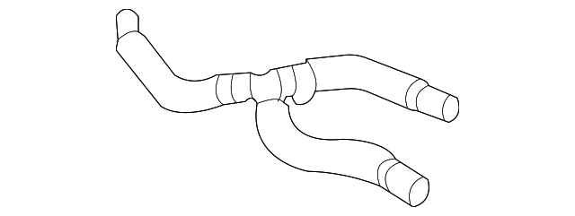 2020-2022 Cadillac CT5 Radiator Surge Tank Inlet Hose 84557791 ...