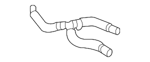 2020-2022 Cadillac CT5 Radiator Surge Tank Inlet Hose 84557791 ...