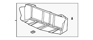 2020-2024 Cadillac CT5 Front Lower Radiator Air Baffle 84295682 | OEM ...