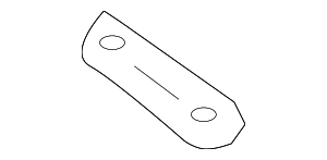 62225-3BA0A - Side Bracket 2012-2019 Nissan Versa | Nissan Parts ...