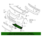 2015-2019 Nissan Versa Lower Shield 62660-9KM0A | TascaParts.com
