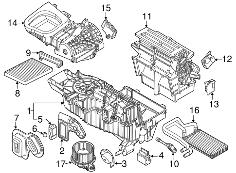 Condenser, Compressor & Lines for 2016 Ford Explorer | OEM Parts Online