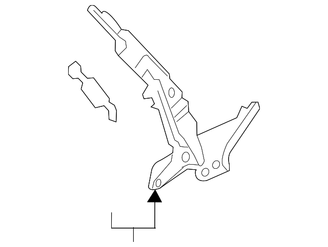 Audi OEM Hood Hinge Part# 8W6-823-301-D | OEM Vehicle Parts