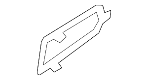 2019-2020 Nissan Altima Escutcheon Gasket 80654-6CA0A | TascaParts.com