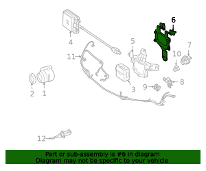 2020-2023 Mercedes-Benz CLA 45 AMG® Distance Sensor Bracket 177-622-43 ...