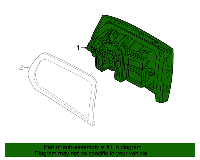 253-906-16-02 - Tail Lamp Assembly 2020 Mercedes-Benz | Mercedes-Benz ...