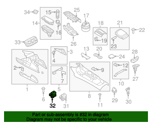 427-959-727-A-5PR - Switch - 2014-2015 Audi R8 | European OEM Parts Direct
