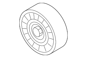 2007-2009 Audi Q7 Accessory Drive Belt Idler Pulley 03H-145-276-A ...