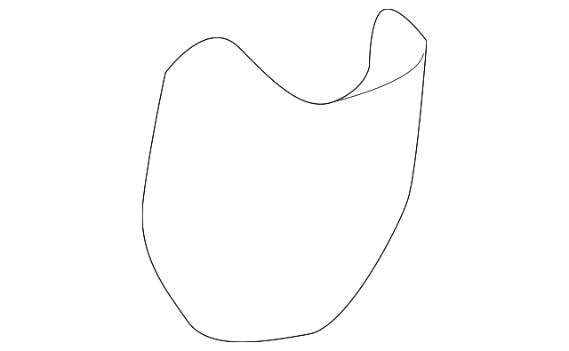 2017-2023 Toyota Anchor Cover 73233-60020-C1 | Toyota Parts Center