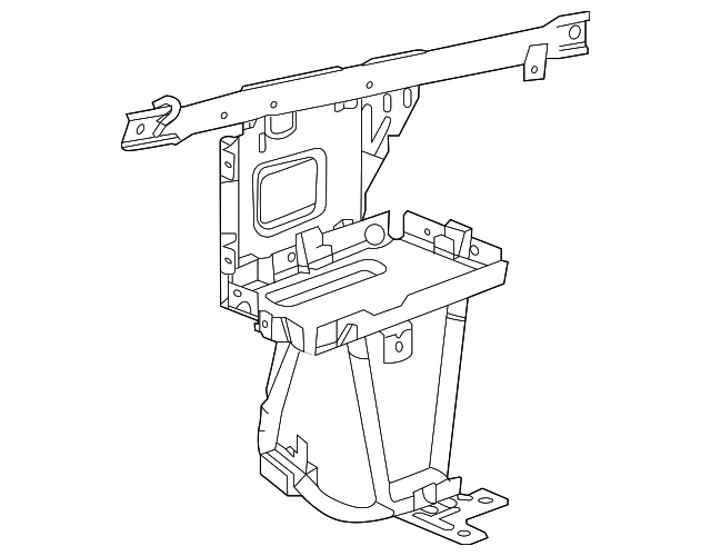 2021-2023 GM Battery Auxiliary Tray 84817040 | GMPartsDirect.com