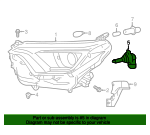 90981-13102 - Headlight Bulb - 2016-2018 Toyota RAV4 | OEM Genuine ...