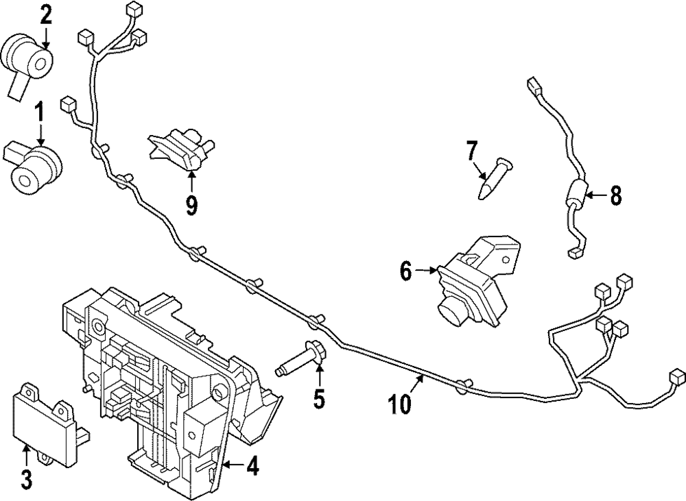 NL1Z-15K867-A - Wire Harness 2022-2024 Ford Expedition | Big 3 Auto Parts