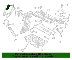 2013-2017 Jaguar Tensioner Arm C2D56662 | JaguarParts.com