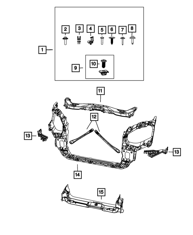 2005-2024 Mopar Hex Head Bolt And Washer 6104368AA | My Mopar Parts