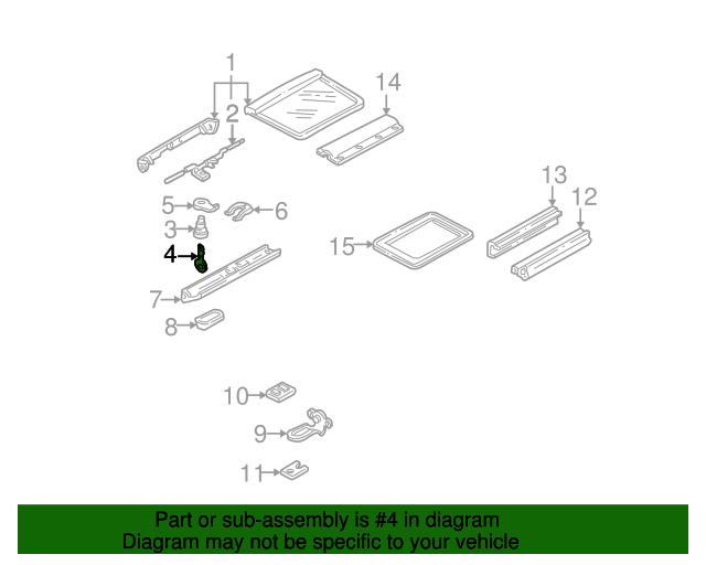1985-2005 GM Door Lock Key 1154607 | GM Parts Center