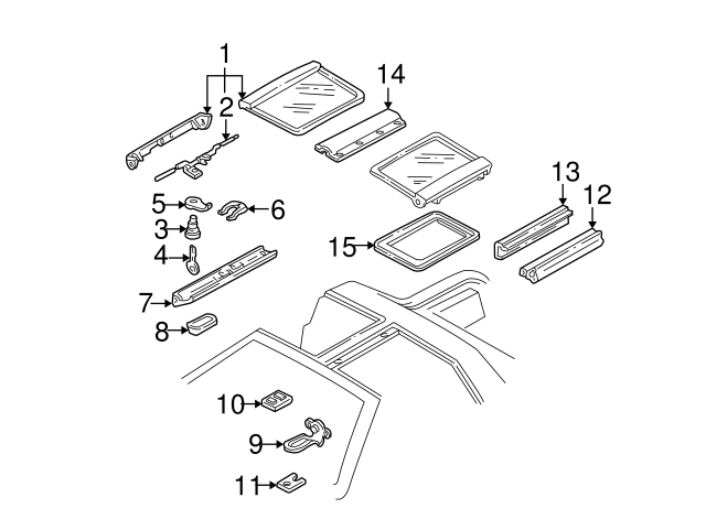 1985-2005 GM Door Lock Key 1154607 | TascaParts.com