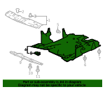 2016-2021 Honda Civic Under-Body Shield 74110-TBC-A00 | OEM Parts Online